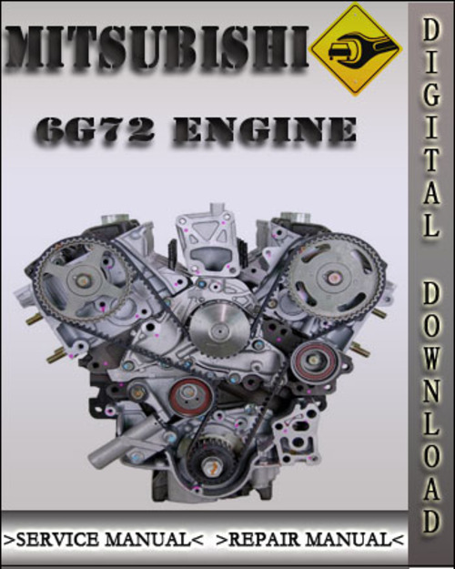 Mitsubishi 6G72 engine factory workshop and repair manual download ...